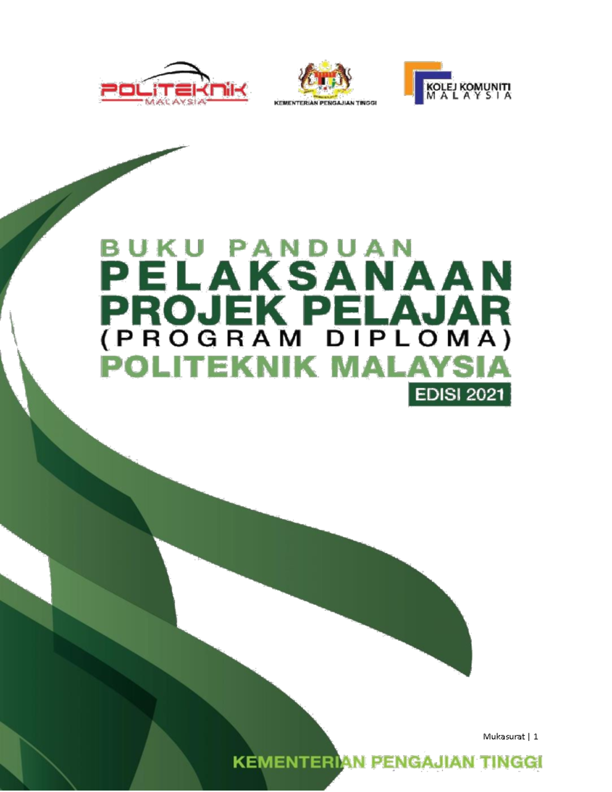 Buku Panduan Pelaksanaan Projek Pelajar Diploma Politeknik 2021 - Studocu