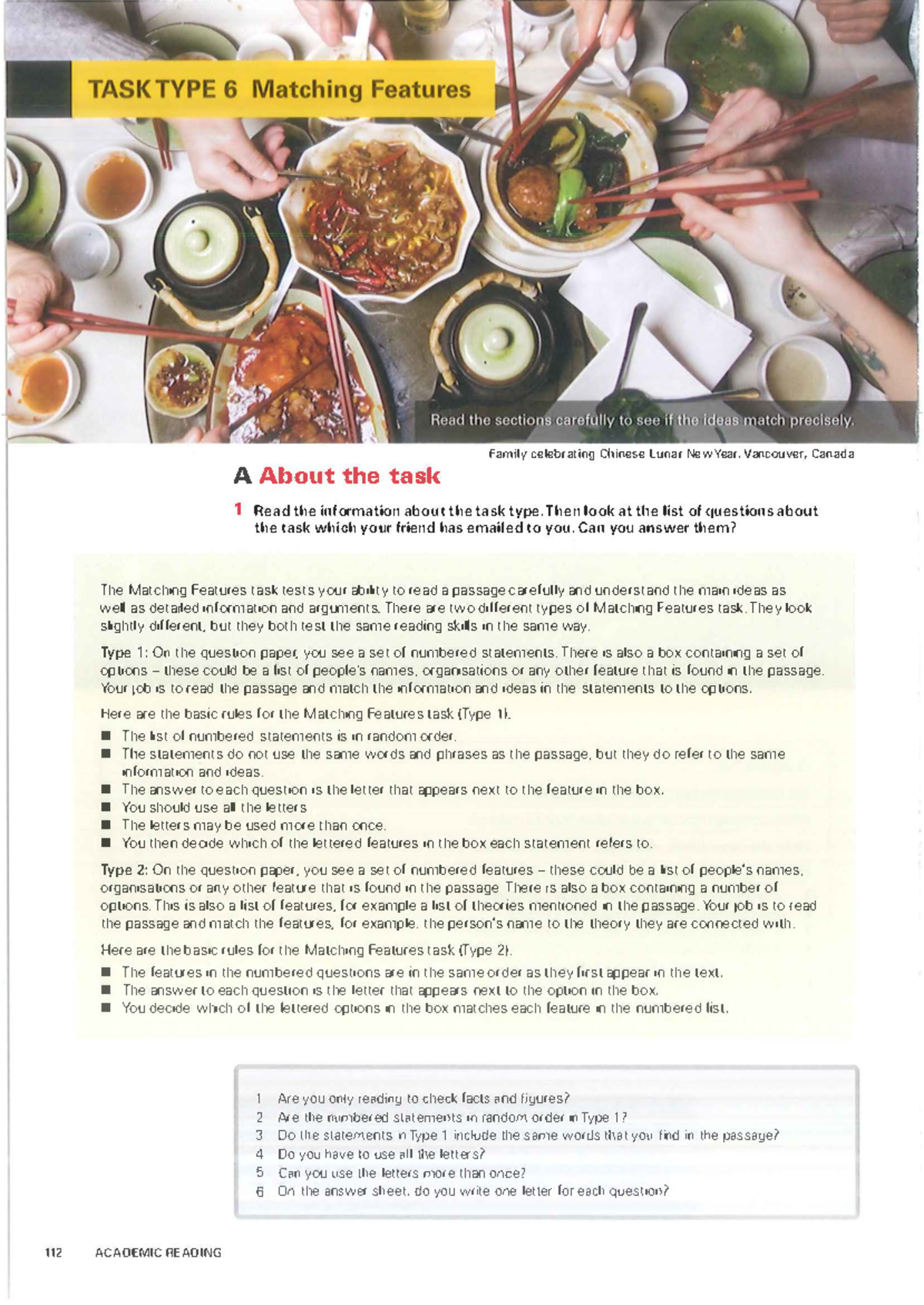 Reading P112-117 - Av7: Understanding Reading Comprehension Tasks - Studocu