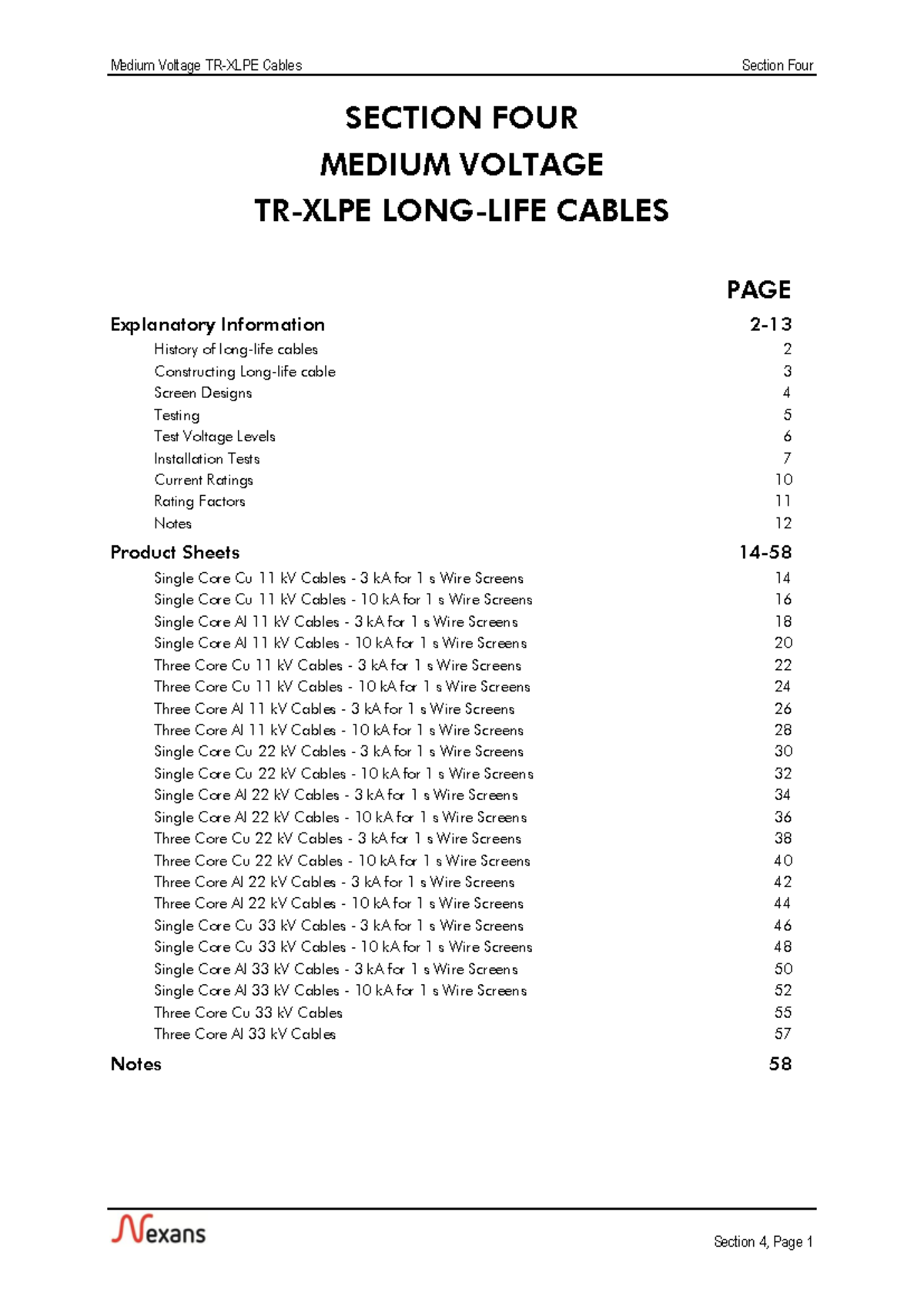 Medium Voltage Cables (Section 4) - Comprehensive Overview and Testing ...