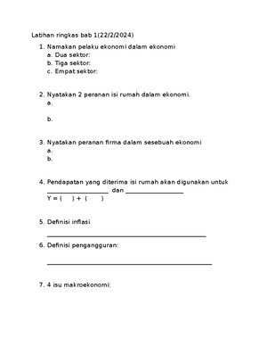 ESEI 2023: Cabaran Integrasi Nasional dan Perpaduan Kaum - Studocu