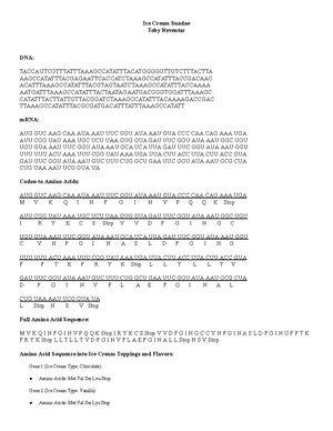 Final Exam Study Guide for BIO101: Key Concepts and Topics - 4 Chapter Review SUMMARY OF KEY ...