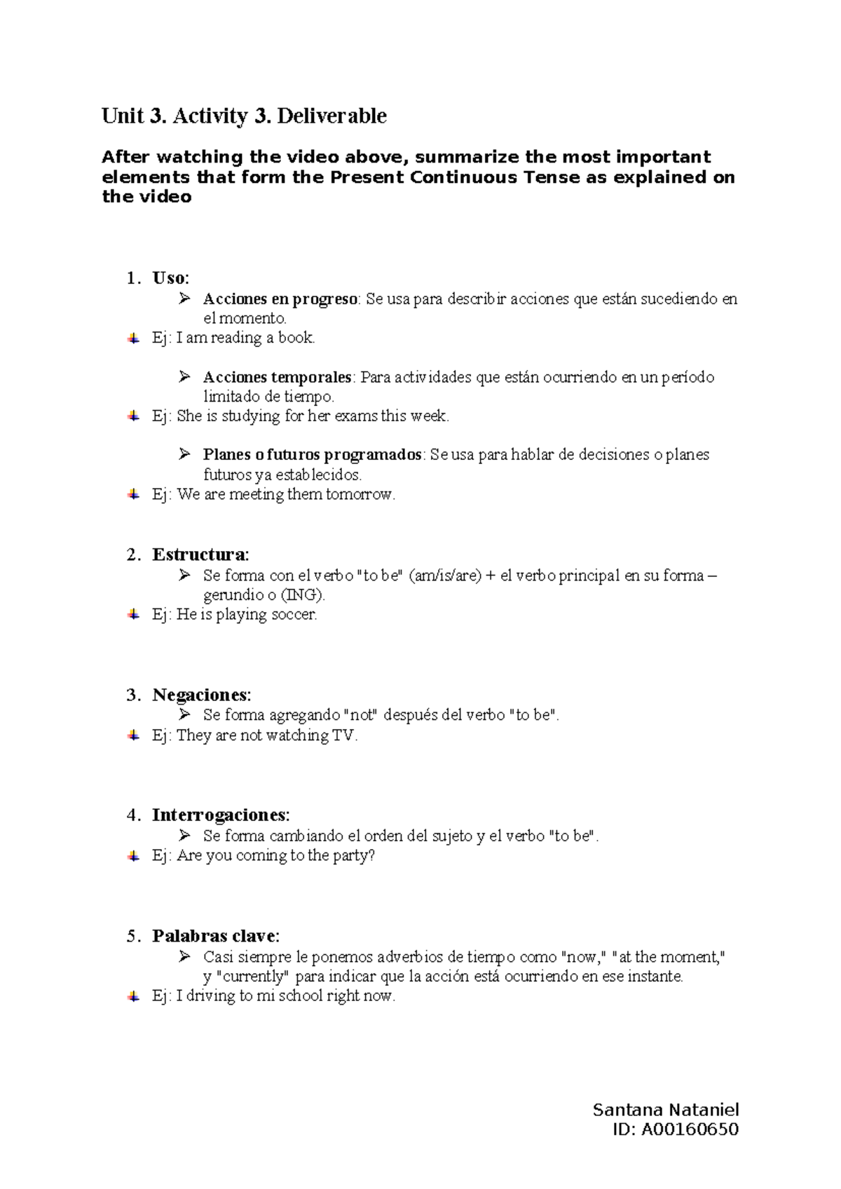 Unit 3. Activity 3. Deliverable - Unit 3. Activity 3. Deliverable After ...