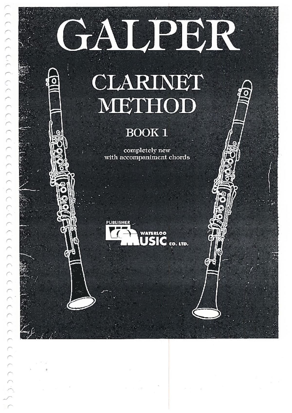 Galper Clarinet Method - Book 1 (Learning Fundamentals) - Studocu