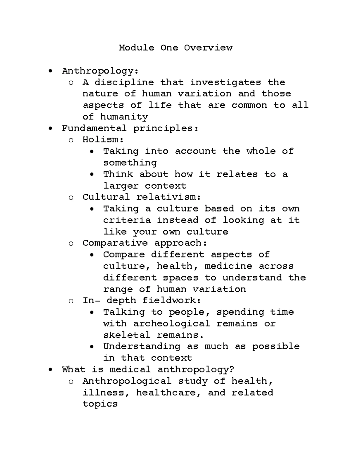 Chapter 5 notes - Summary Cultural Anthropology - What is so ...