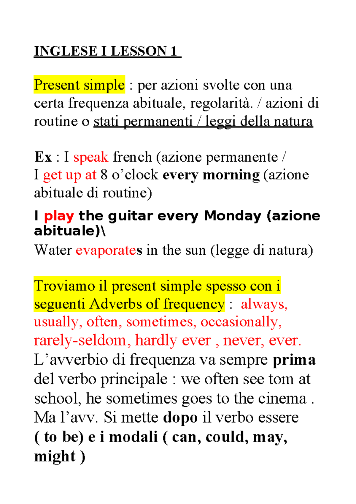 Comparative Structures in English I - Lesson 1 - Studocu