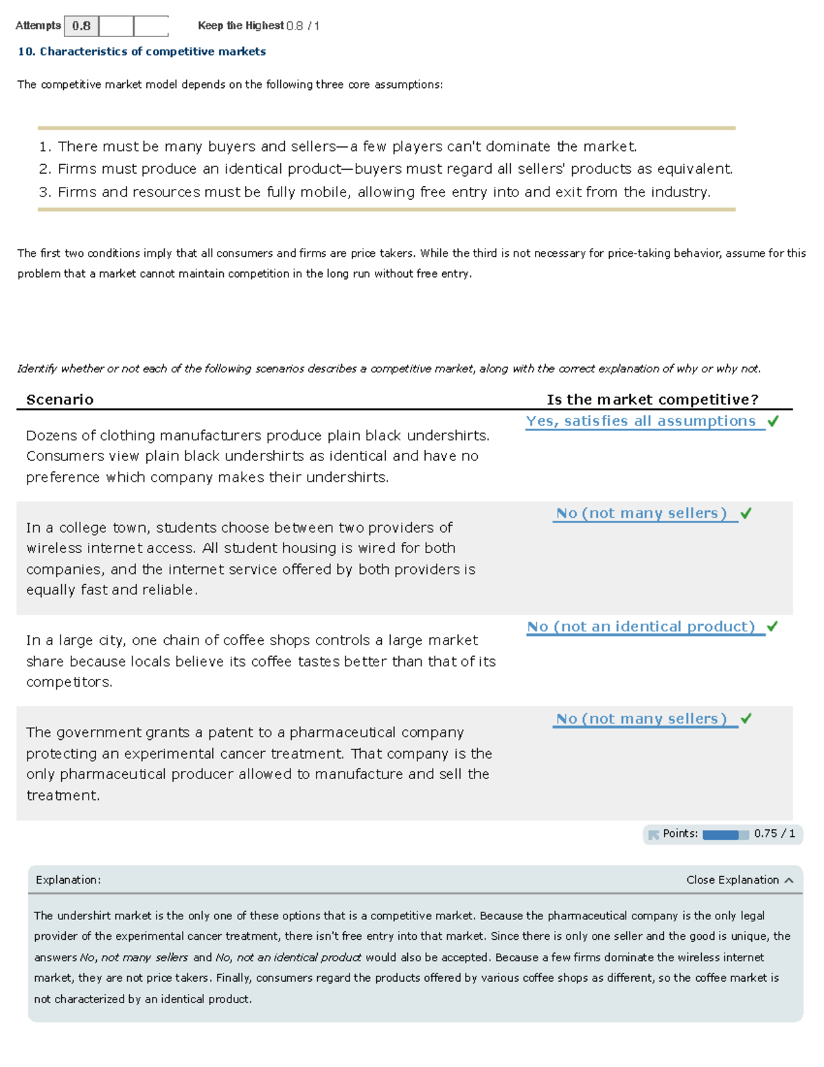 10. Key Aspects of Competitive Markets: A Detailed Overview - Studocu