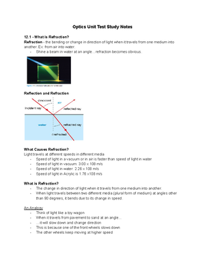 Physics - Grade: 10 - High School - Canada - Studocu