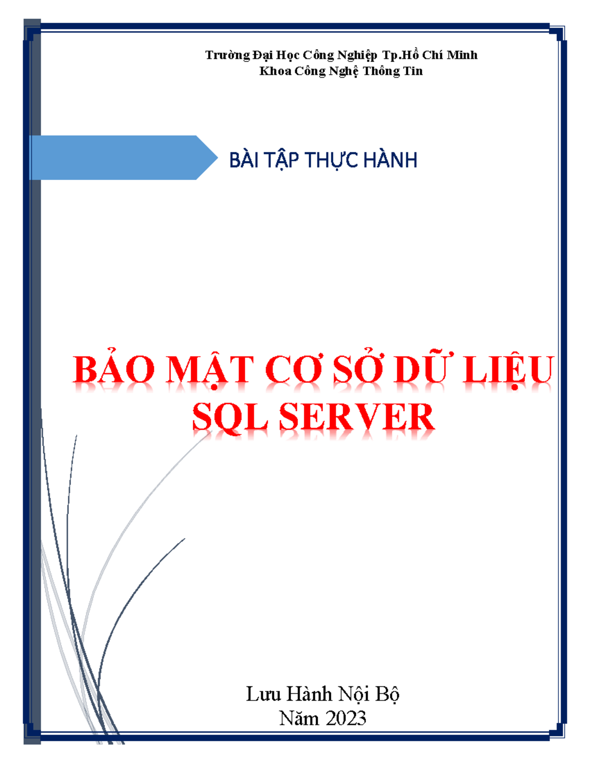 2024 01 09 Btthbmcsdl SQL Dai Hoc V2 - BÀI TẬP THỰC HÀNH BẢO MẬT CƠ SỞ ...