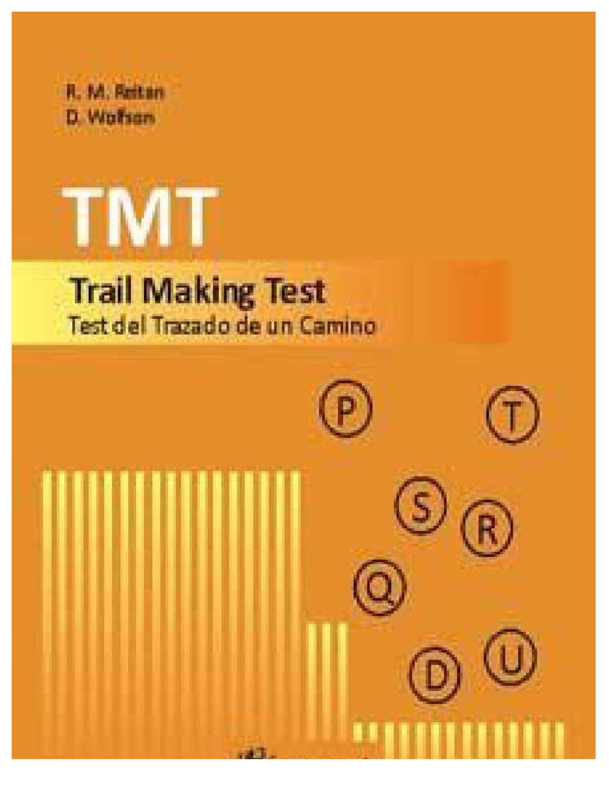 (3) Manual Test - Trail Making Test: Aplicación y Procedimientos - Studocu