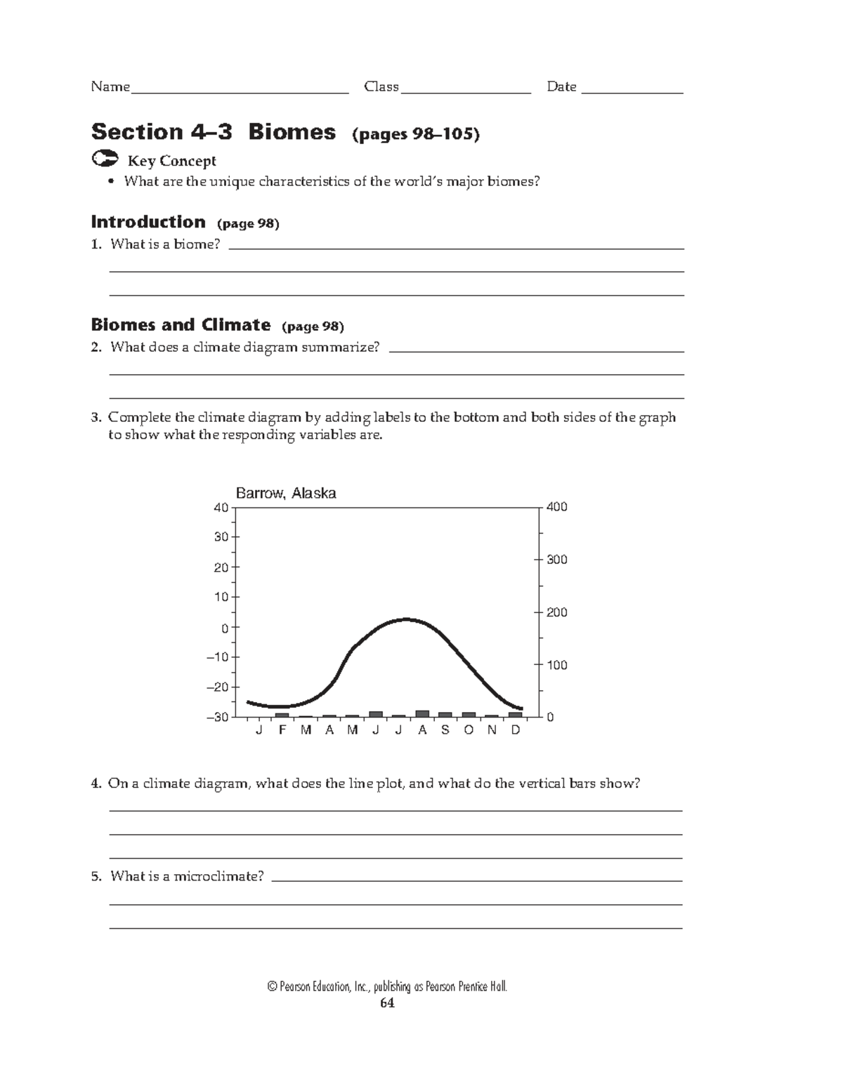 Bio07_U02_Chapter_4_Biomes_Study_Guide - Studocu