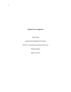 Module One Short Paper Social Issue Case Study - Holton-Thomas May 11 ...