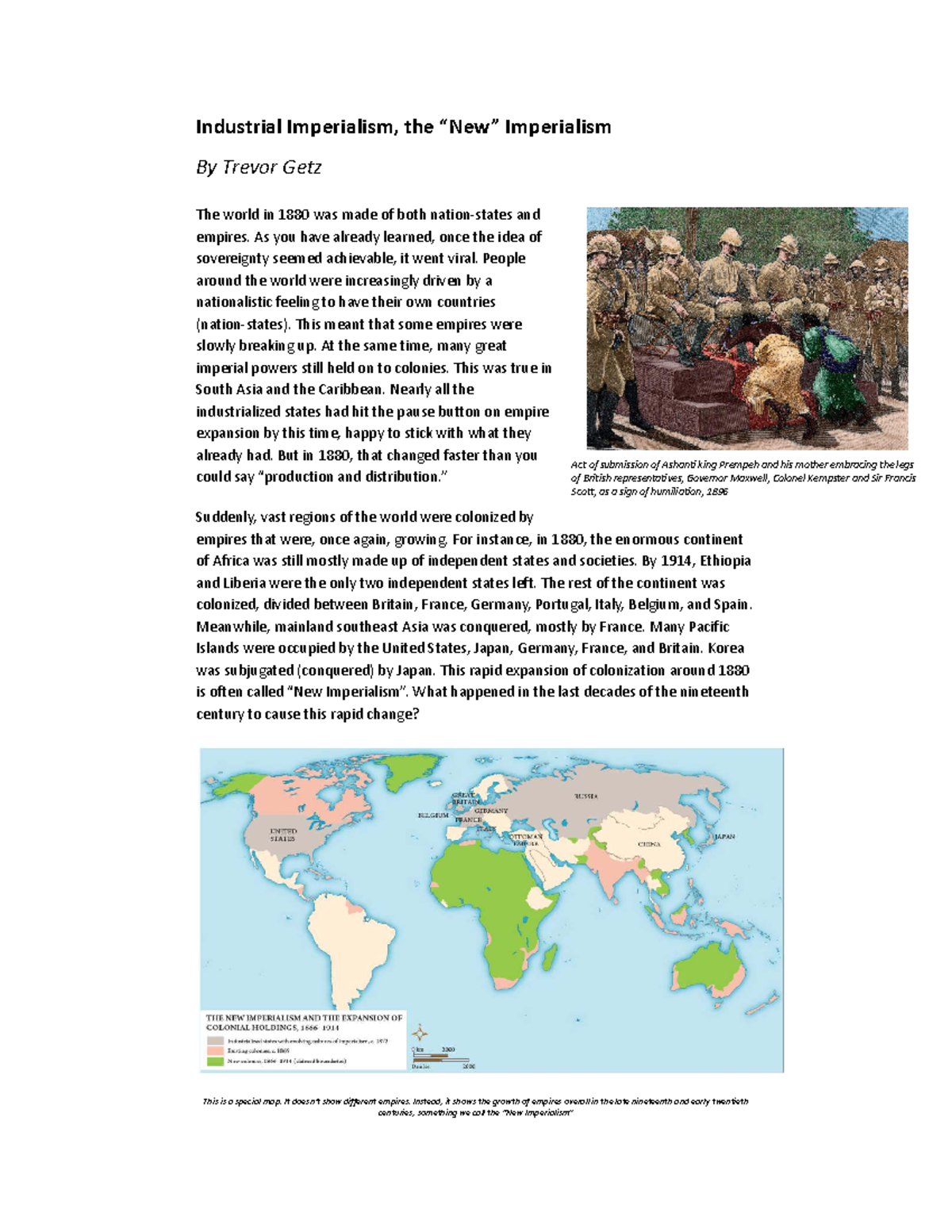 Understanding Industrial Imperialism: The Emergence of New Imperialism ...