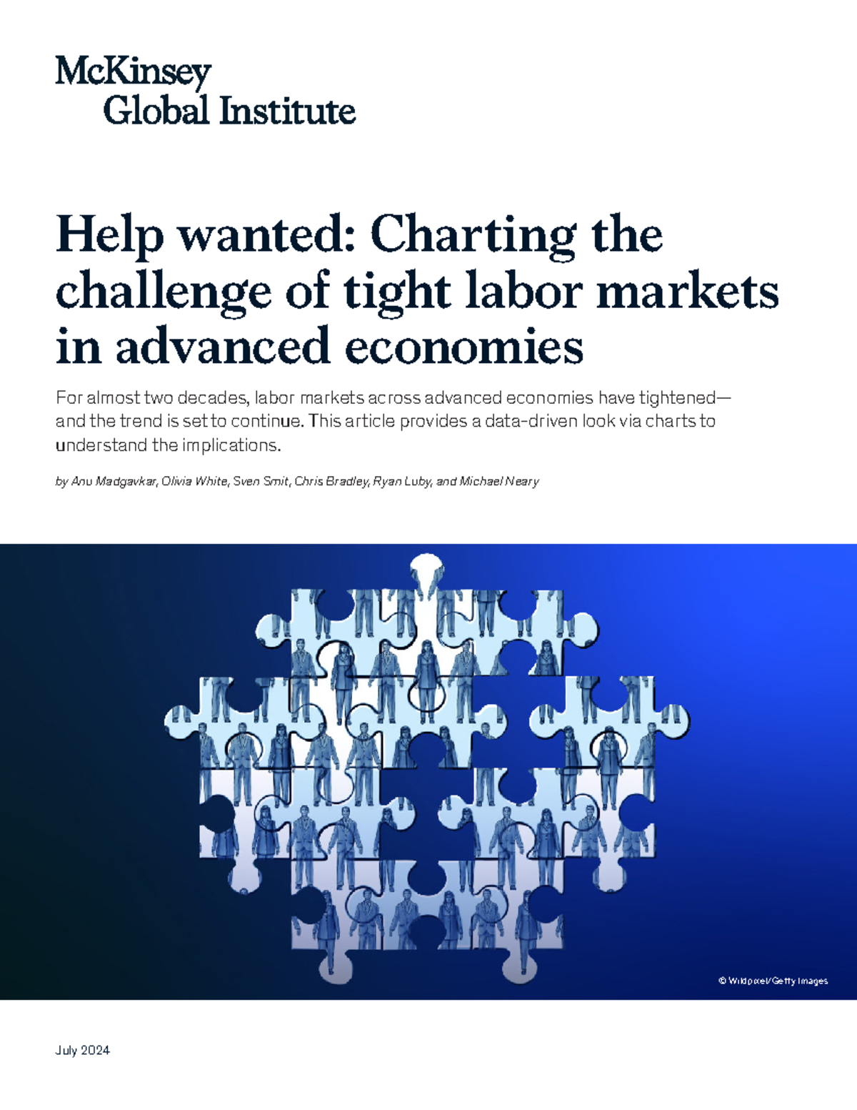 Help Wanted: Labor Market Tightness and Economic Implications (2023 ...