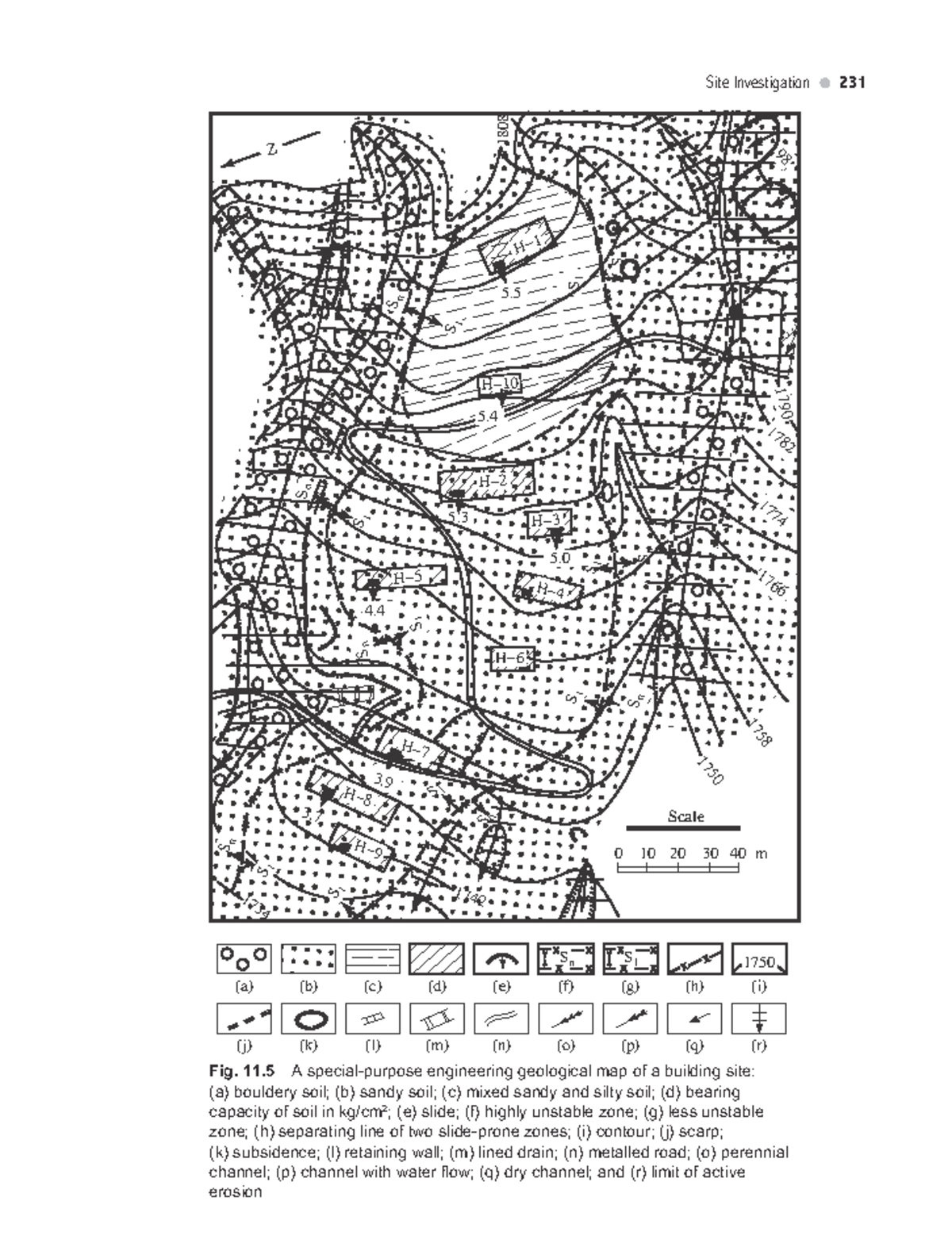 Engineering Geology Site Investigation 231: Geological Map Analysis ...