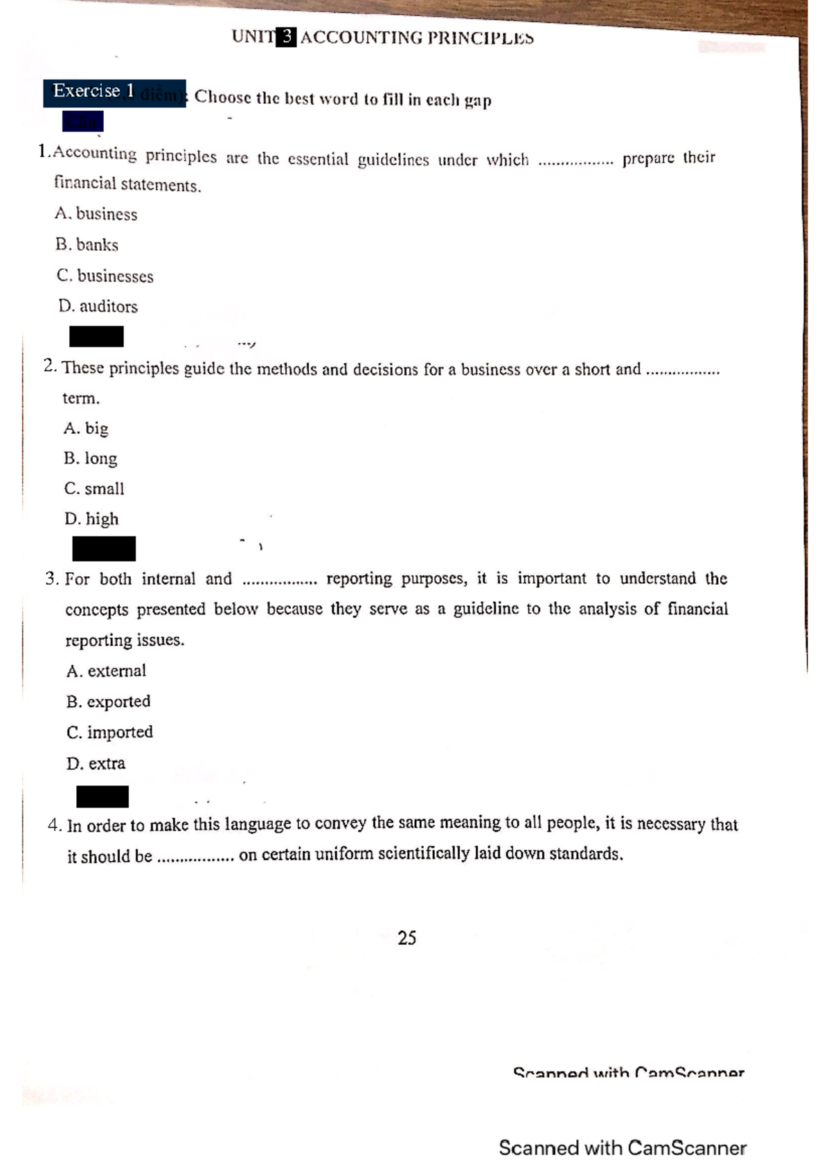 Tacnkt-Unit 3 -Practice Test-gửi bài - Luật dân sự 3 - Studocu