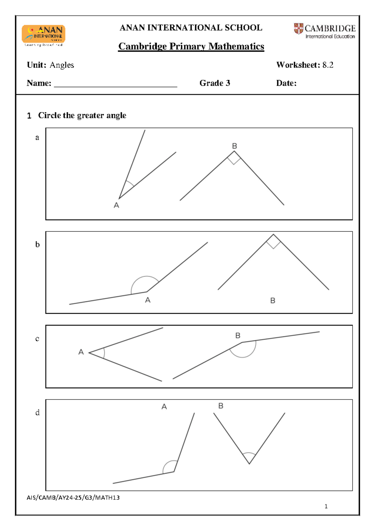 Worksheet 2 - jyuyeu - Mathematics: Analysis and Approaches HL - AIS ...