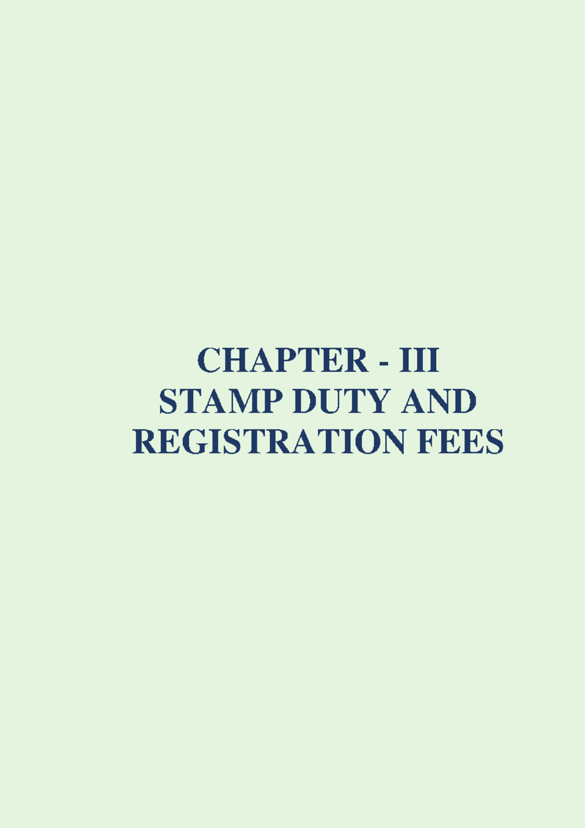 CAG Audit Report on Stamp Duty & Registration Fees (IGR, MP) 2019 - Studocu