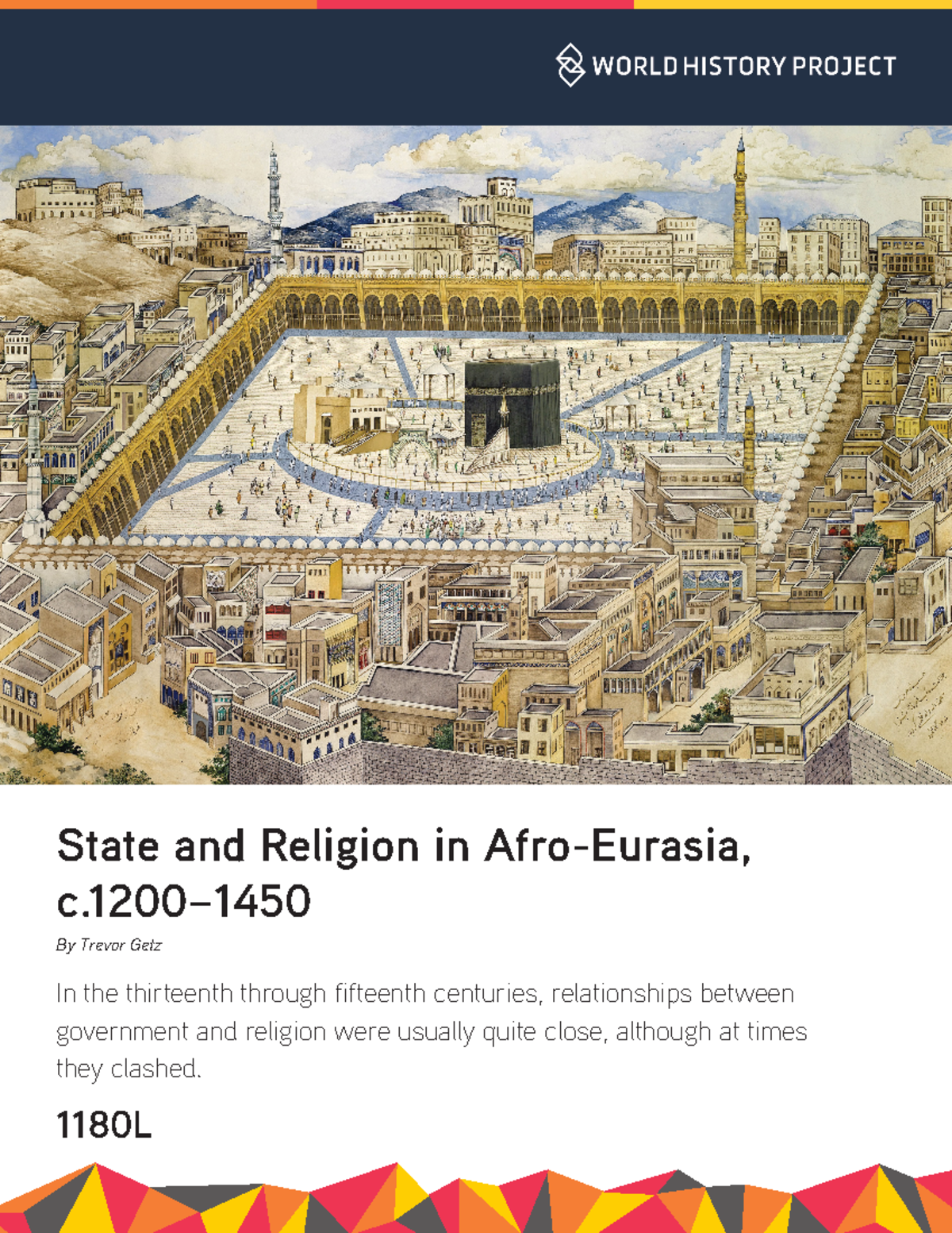 State and Religion in Afro-Eurasia: Interactions from 1200 to 1450 CE ...