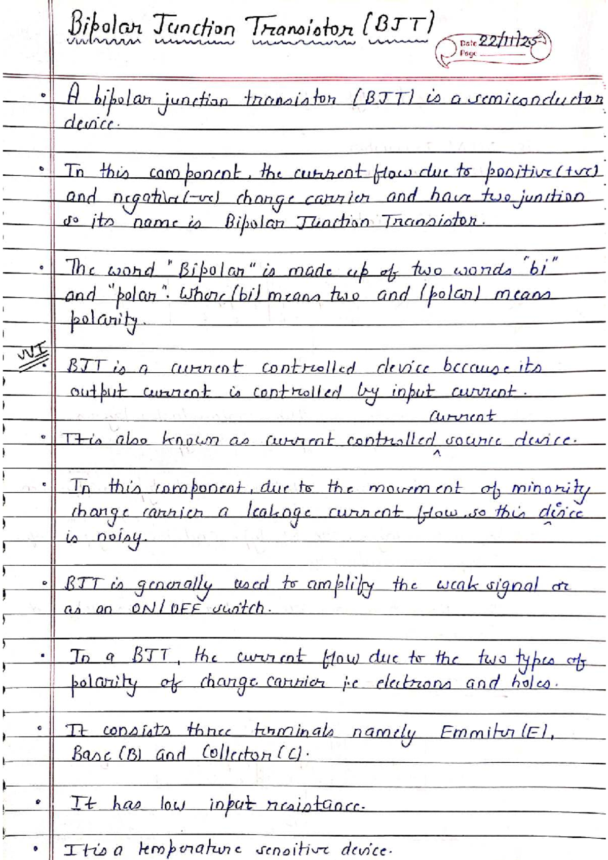Bipolar Junction Transistor (BJT) Overview - Analog Circuit Mod 2 - Studocu