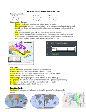 Canadian Geography - Grade: 9 - High School - Canada - Studocu