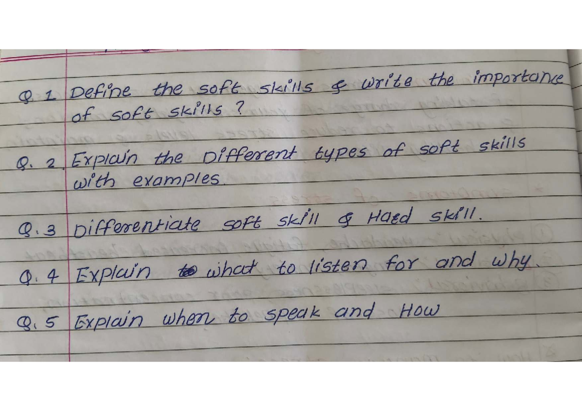 Soft Skills: Importance, Types, and Application in Workplace - Studocu