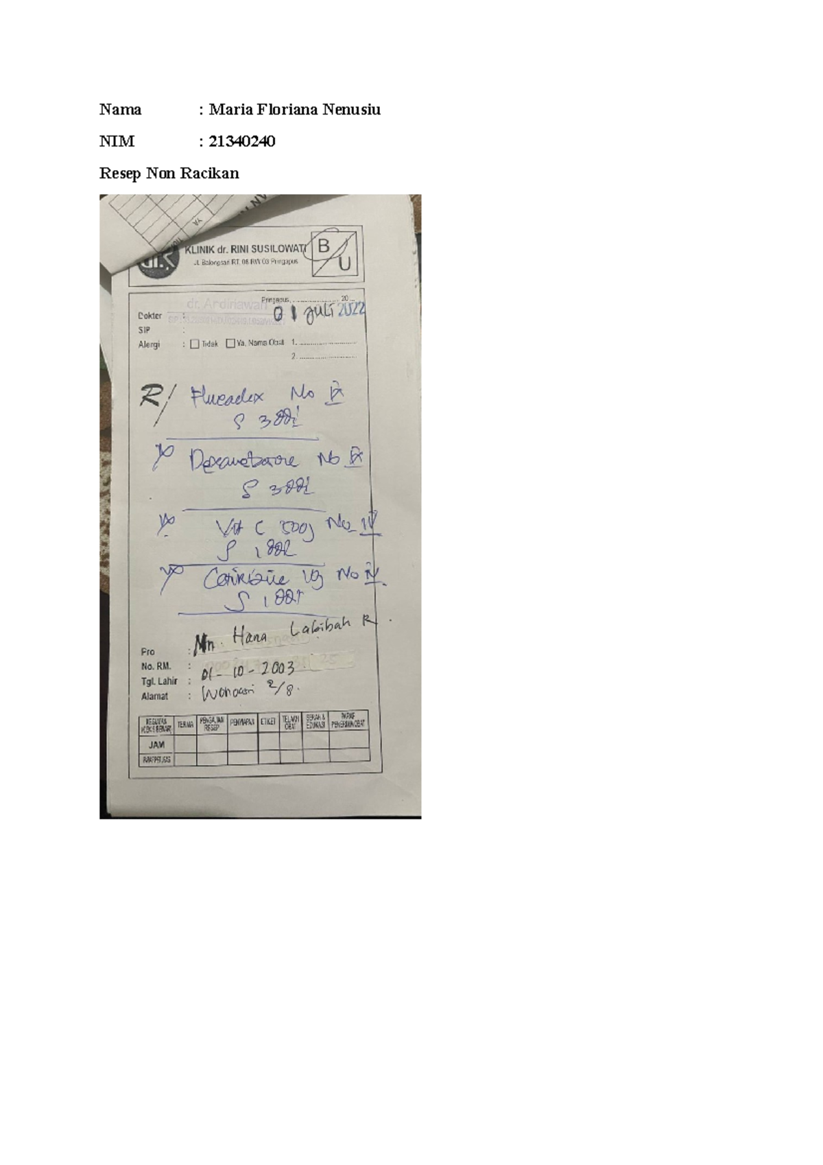 Skrining Resep Farmasetik dan Klinis: Panduan Lengkap - Studocu