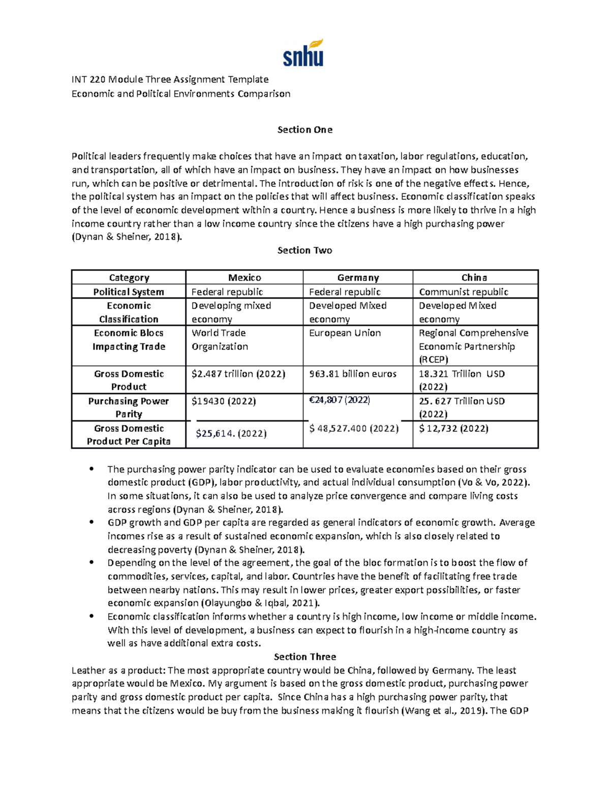INT 220 Module 3 Assignment Template - INT 220 Module Three Assignment ...