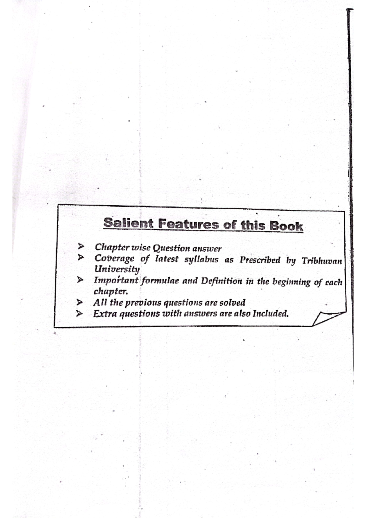 Differential Calculus - Salient Features of this Book Chapter wise ...
