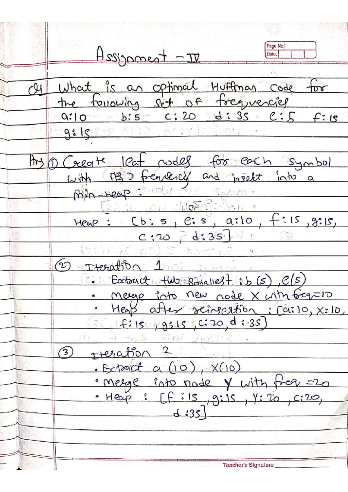 DAA Assignment 1-5-4: Optimal Huffman Code & Minimum Cost Spanning Tree ...