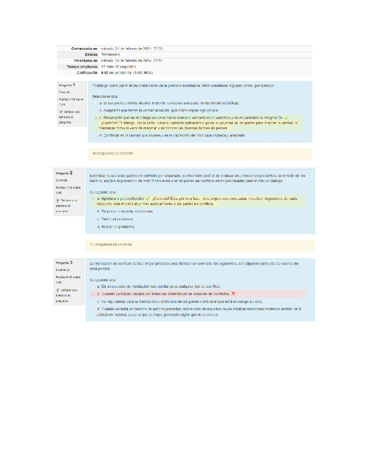 Derechos Humanos y Violencia - Módulo 4 - Examen sobre Violencia Familiar - Studocu