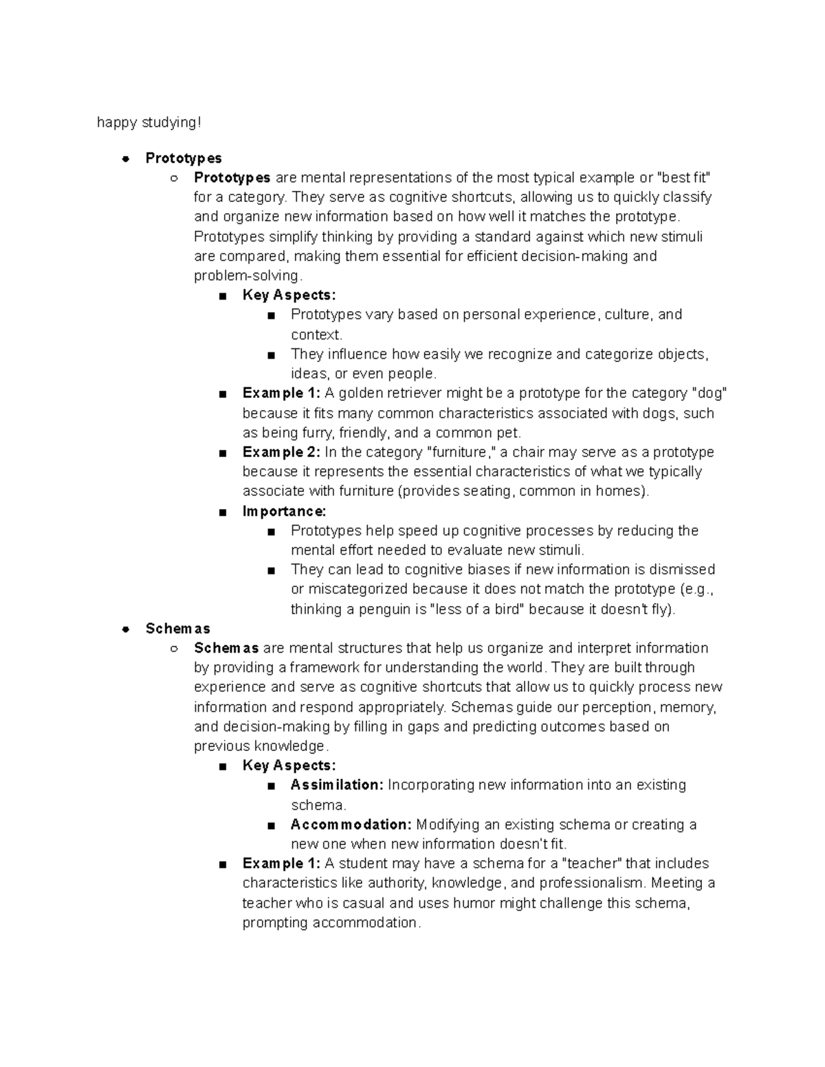 AP Psych Unit 2: Key Concepts in Thinking & Problem-Solving (Vocab Set ...