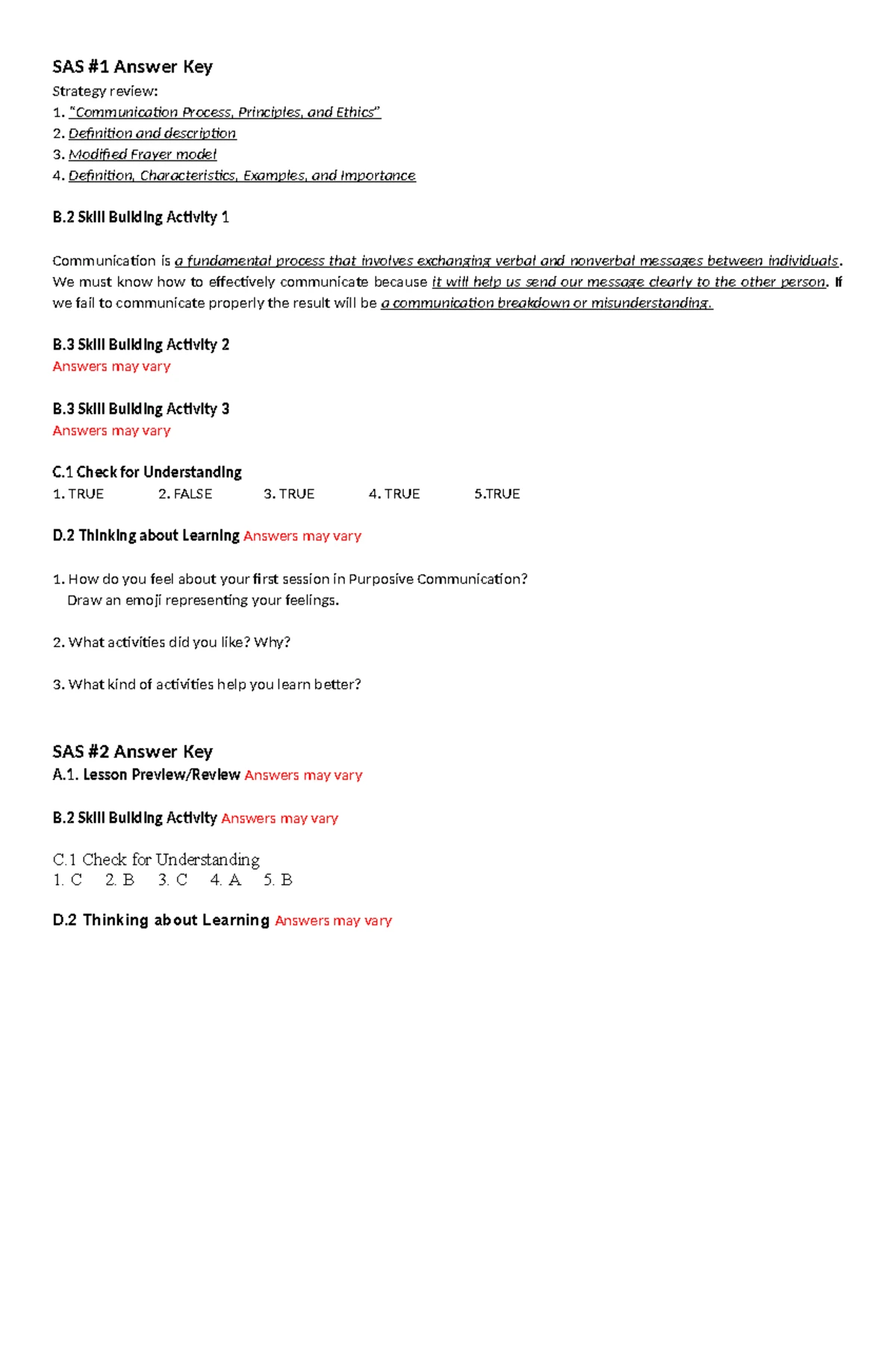 Using Opinion-Marking Signals in Grade 8 English - LESSON PLAN - Studocu