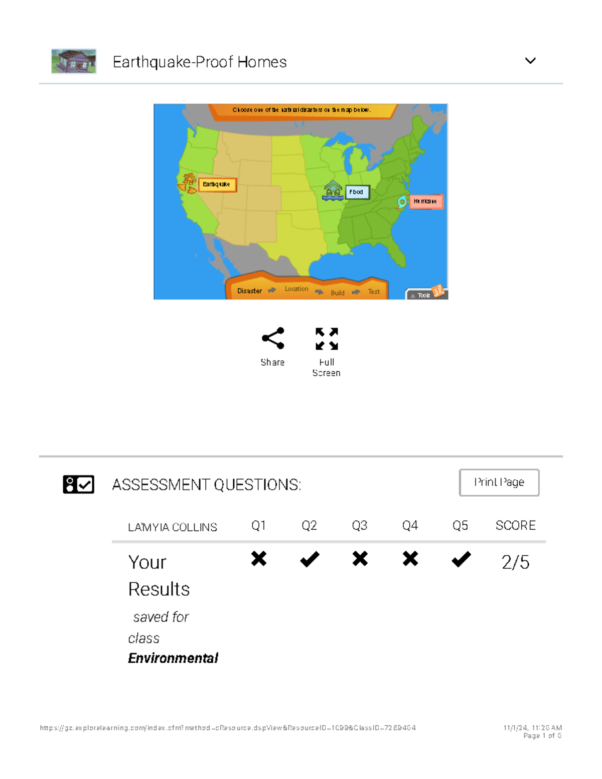 Earthquake-Proof Homes Gizmo - Explore Learning - Earthquake-Proof ...