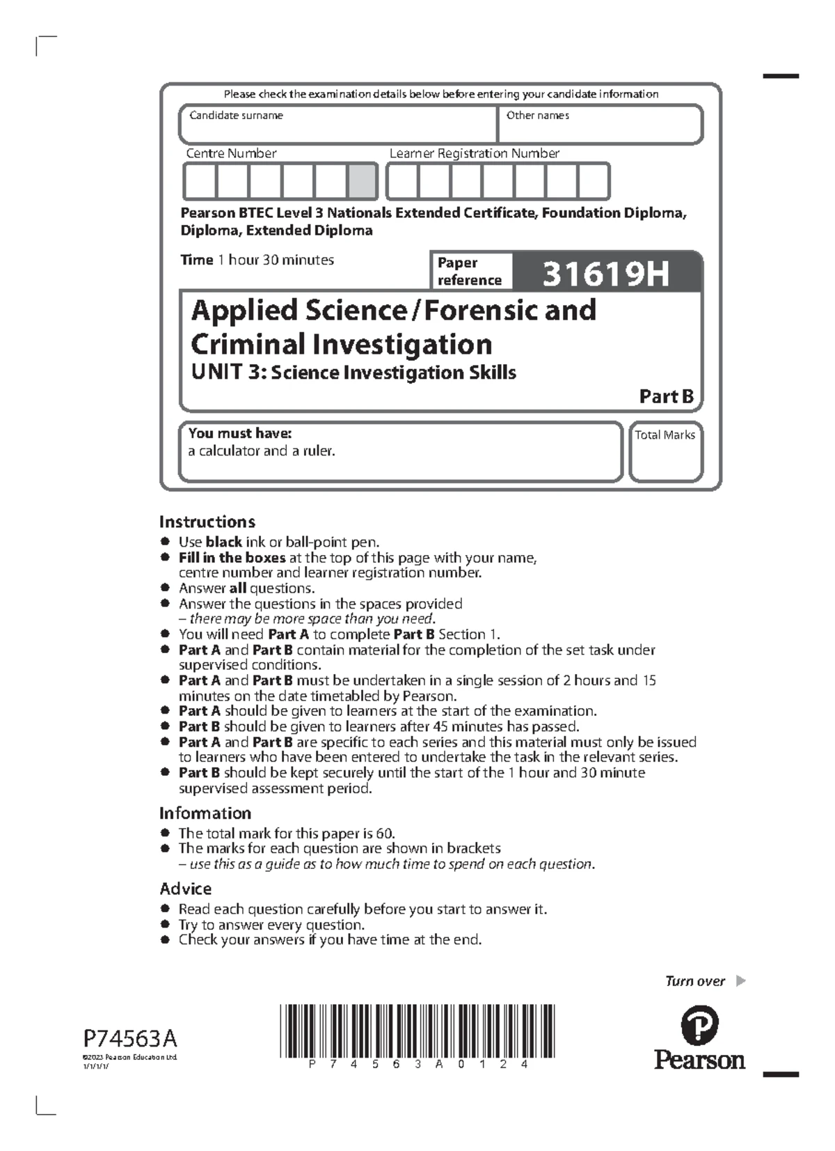 Unit 4 aim D - UNIT 4: Laboratory techniques and their application ...