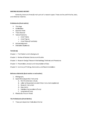 Writing the Definition OF Terms - DEFINITION OF TERMS DEFINITION OF ...