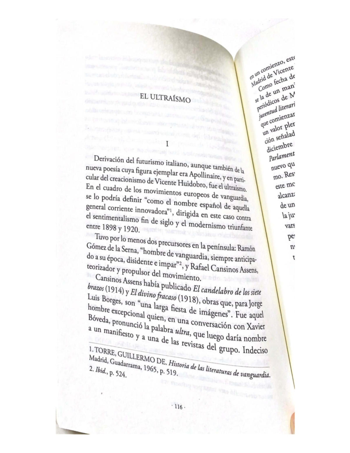 EL ULTRAÍSMO: Orígenes y Desarrollo en la Literatura Española - Studocu