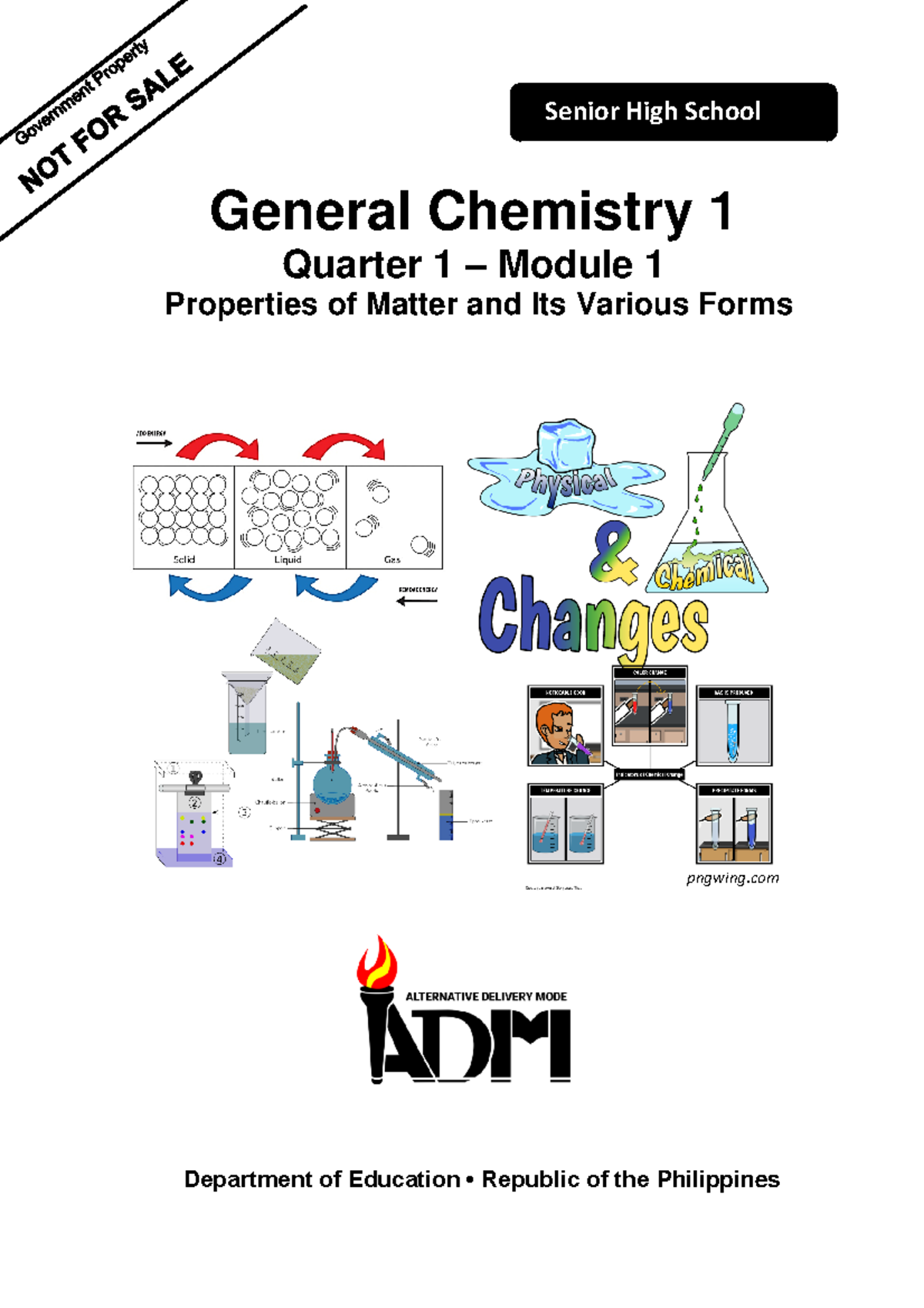 General Chemistry 1: Q1 Mod1 - Properties of Matter & Forms - Studocu
