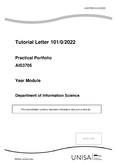 [Solved] Example of ENG1503 portfolio for 2025 mayJune examination ...