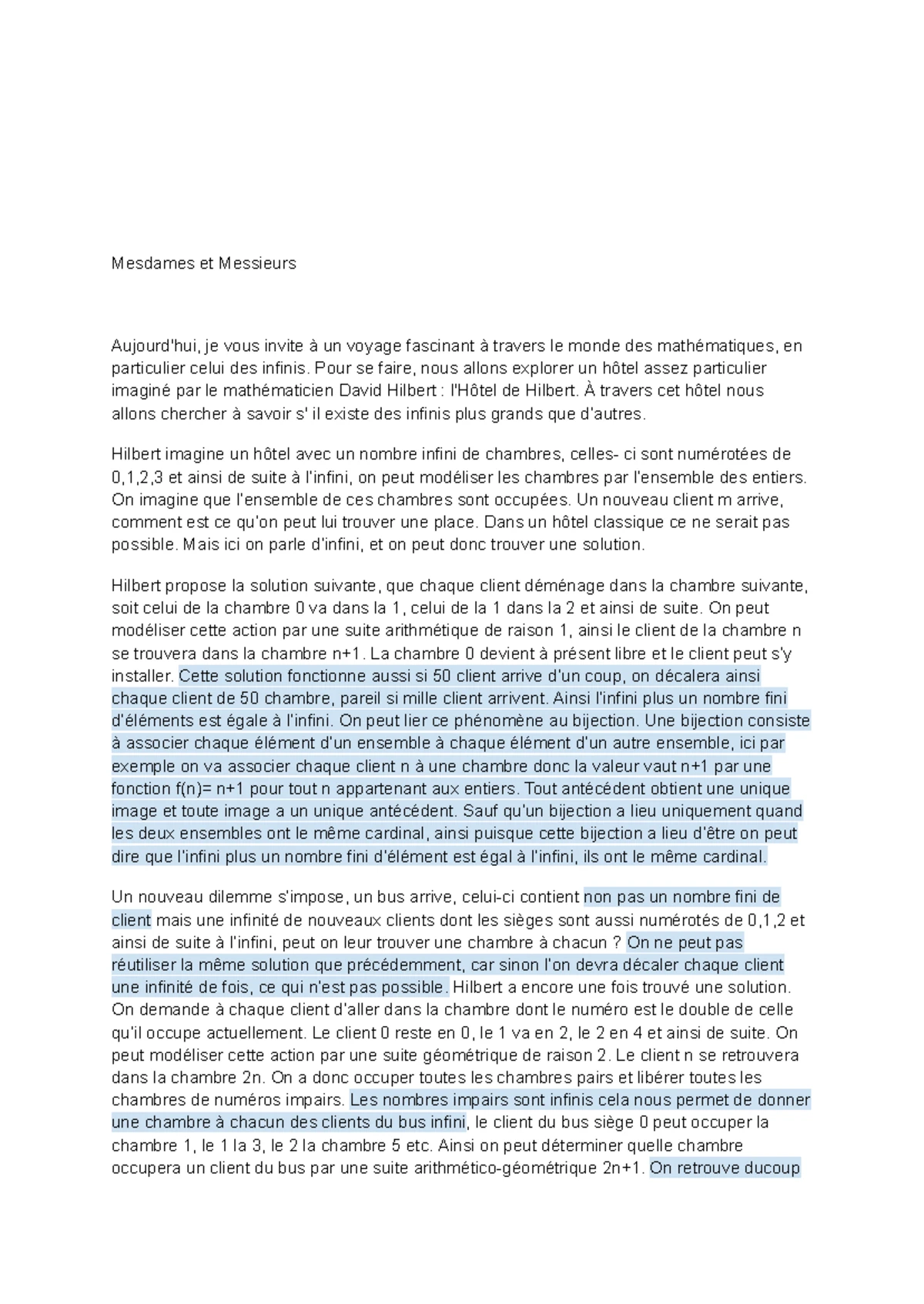 Grand Oral de Maths: Comprendre le Paradoxe de Monty Hall - Studocu
