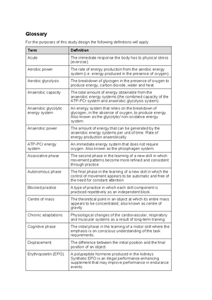 Energy Systems Interplay - ENERGY SYSTEMS INTERPLAY INTRODUCTION ...