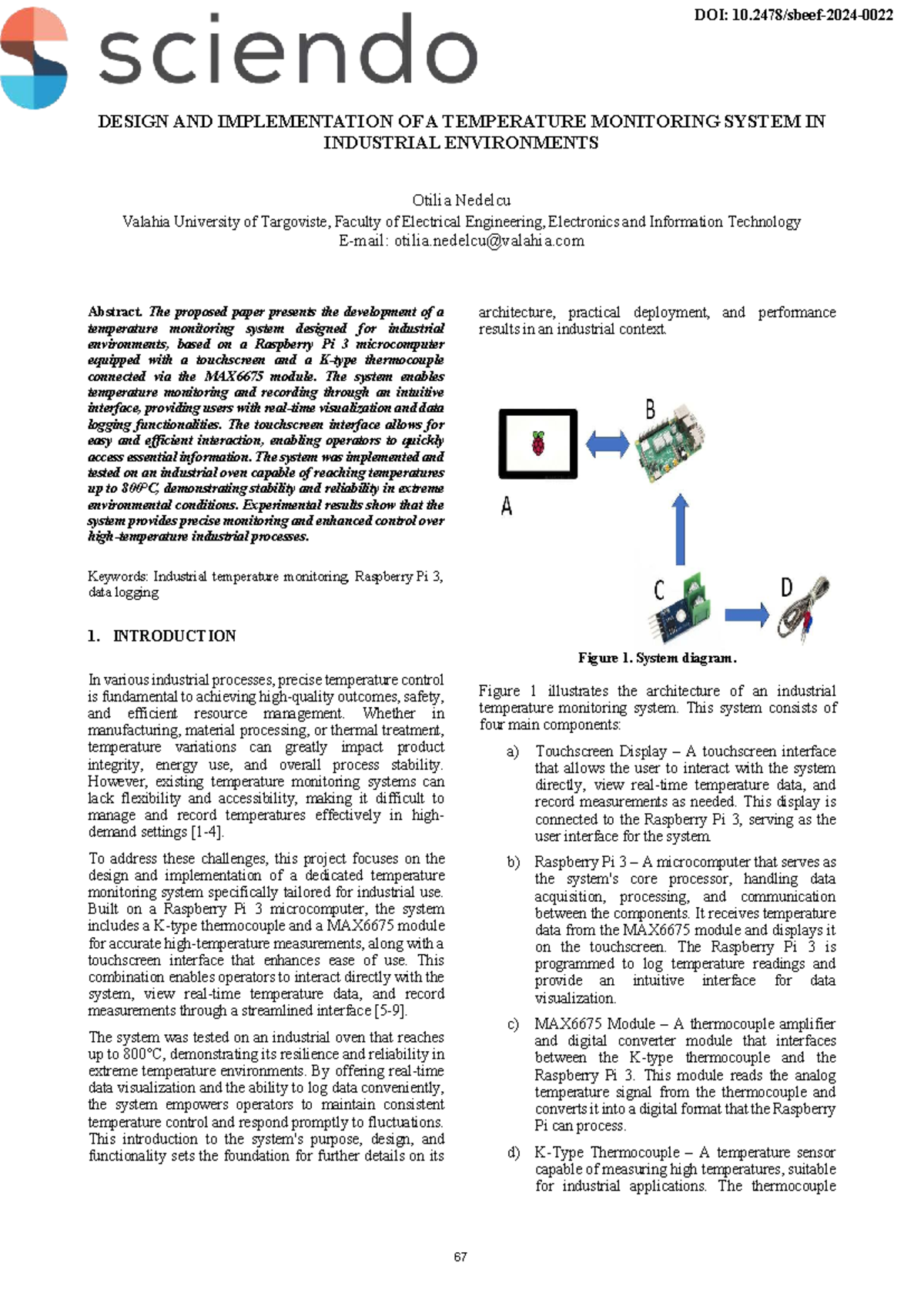 DOI: Design & Implementation of Temp Monitoring System in Industrial ...
