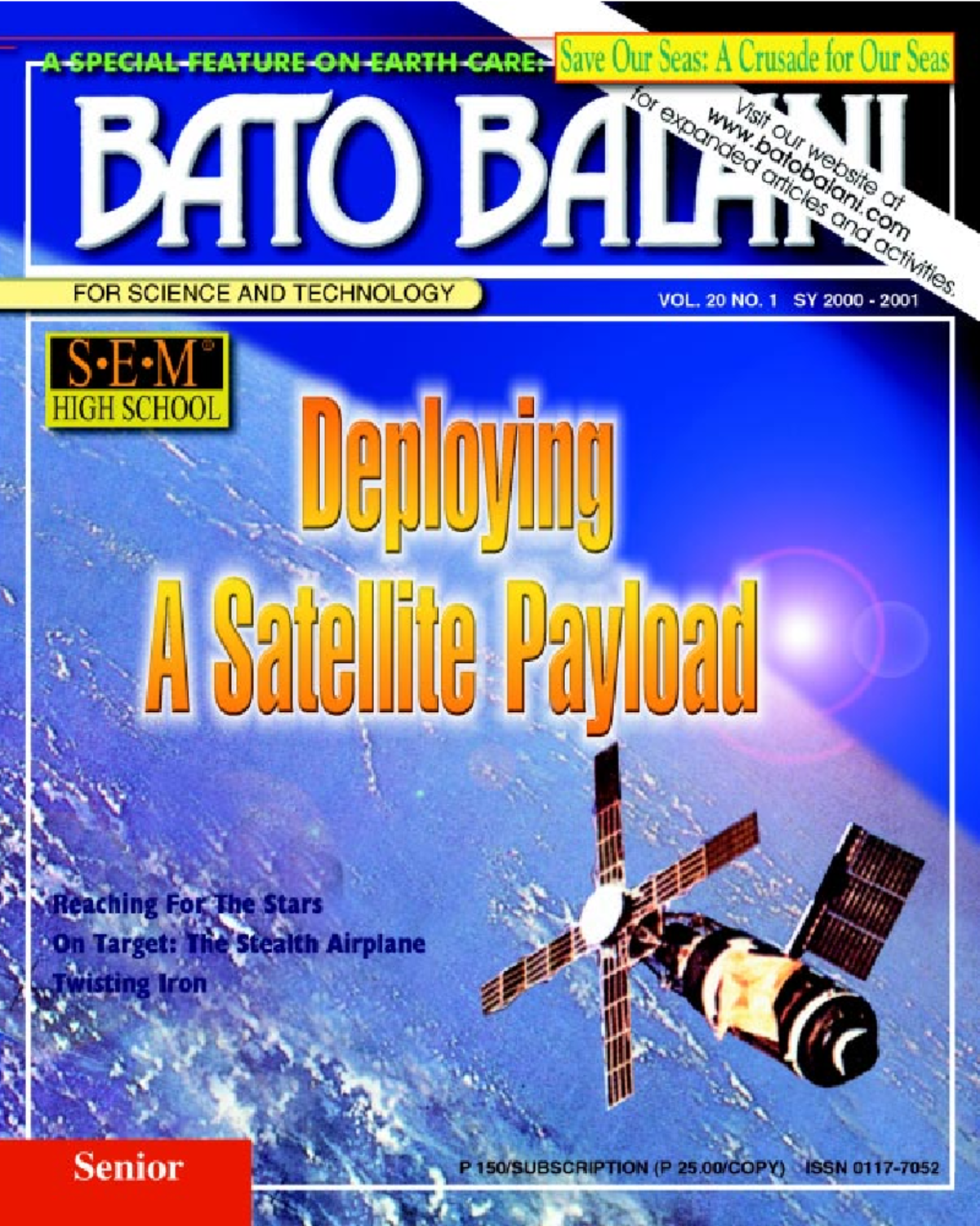 Bato Balani: A Science & Technology Magazine for HS Students (SY 2000 ...