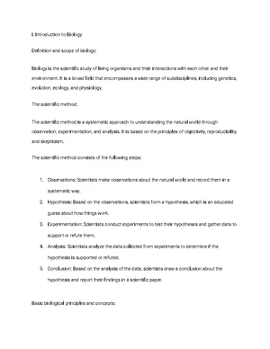 Genetics - Study Notes & Assignments - Studocu