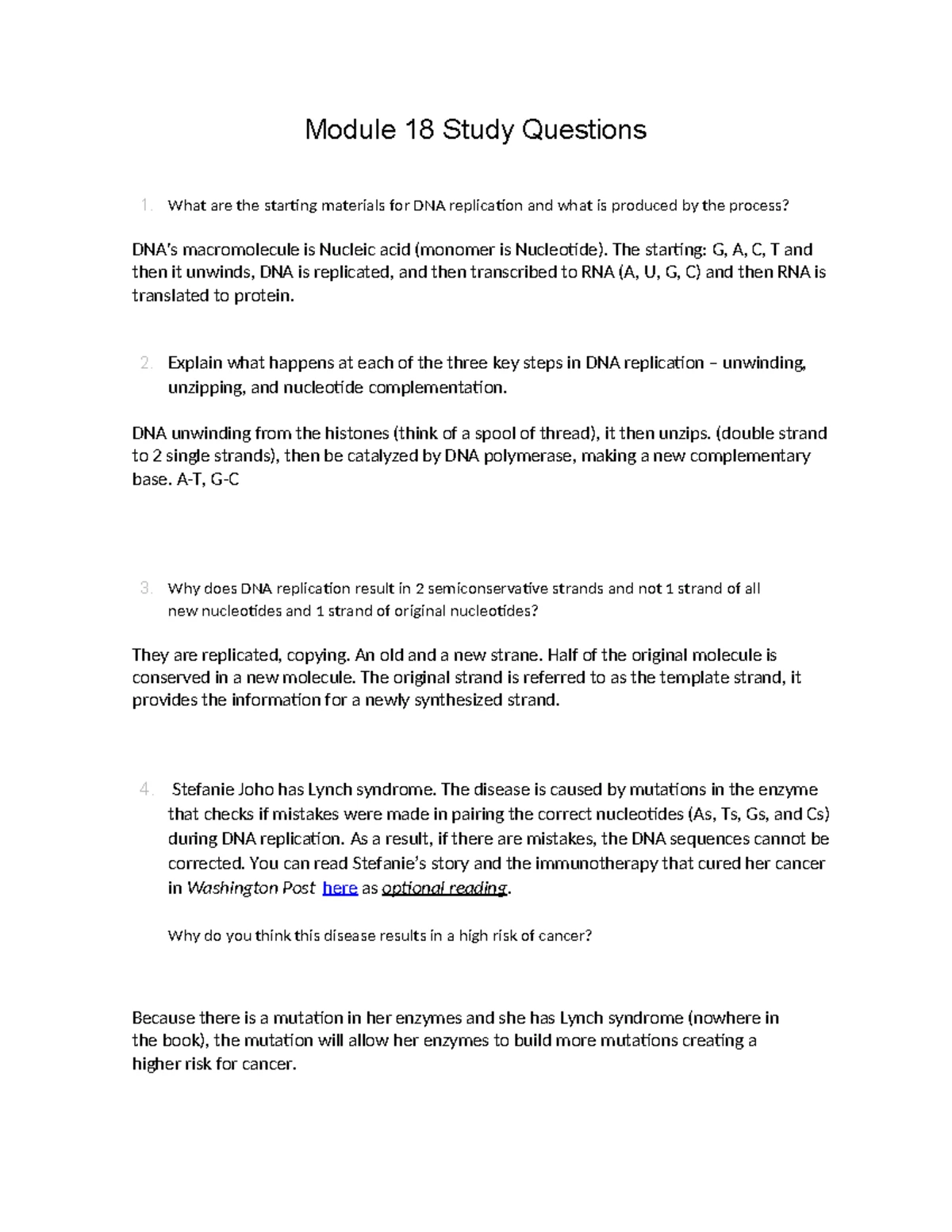 C190.v3 module 15 study questions - Module 15 Study Questions Use this ...