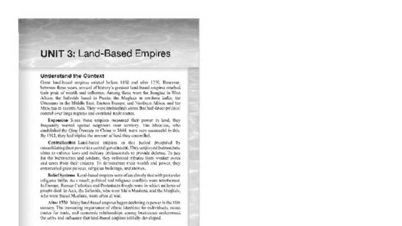 AP World History: Long Essay Question Strategies (1450-1750) - Studocu