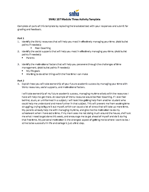 Module Three Journal Template - SNHU 107 Module Three Journal Template ...
