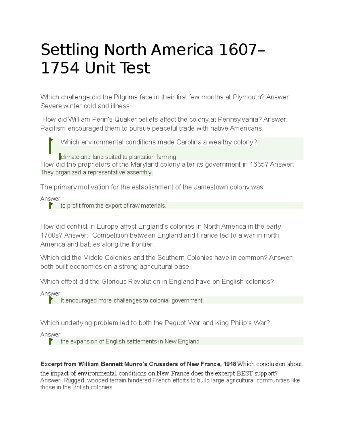 Colonial Settlements in North America: Key Events & Challenges (1607 ...