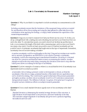 Lab-thermal energy transfer-student guide - Lab: Thermal Energy ...