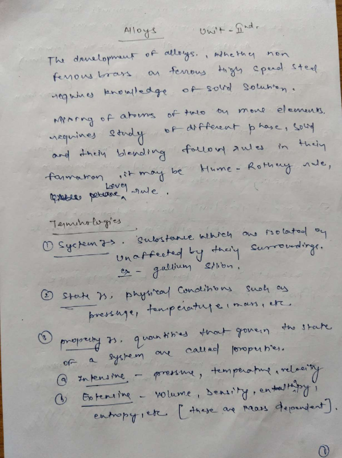 MTE U2 Final Exam Notes: Understanding Alloys and Phase Diagrams - Studocu