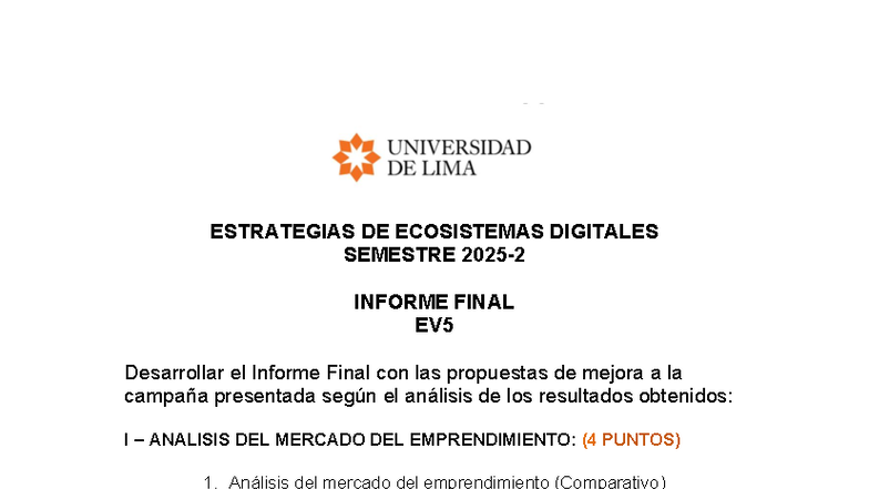 EED EV5 - Informe Final sobre Estrategias de Ecosistemas Digitales ...